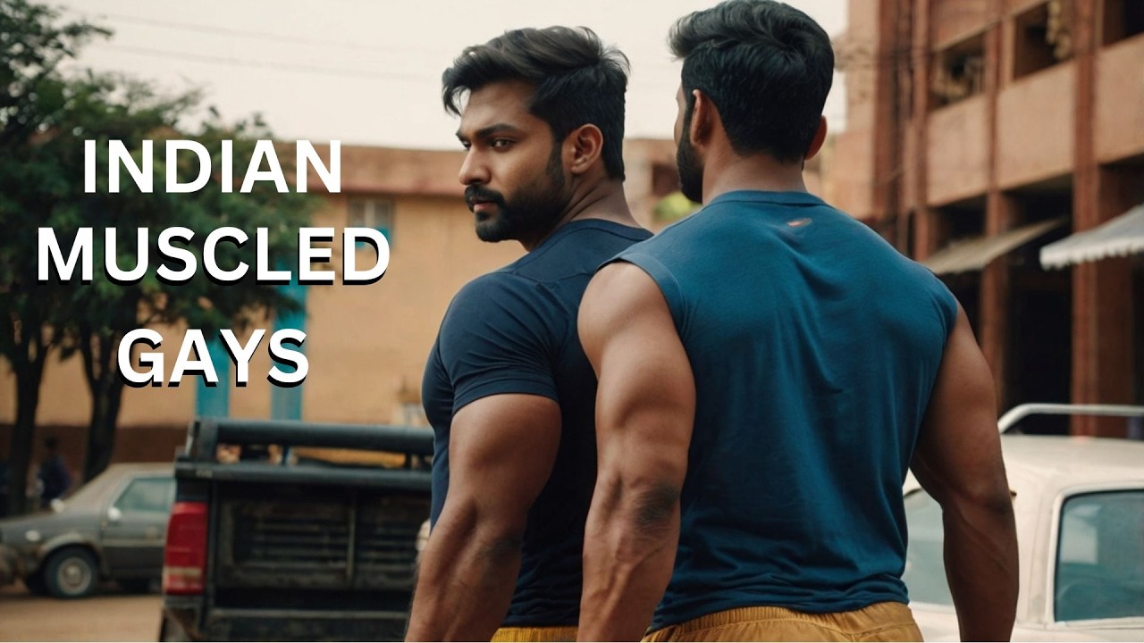 MUSCLED GAYS I Gay Look Book I AI ART