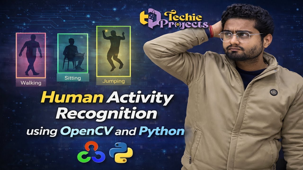 Human Activity Recognition using OpenCV and Python | TensorFlow | Keras | Computer Vision