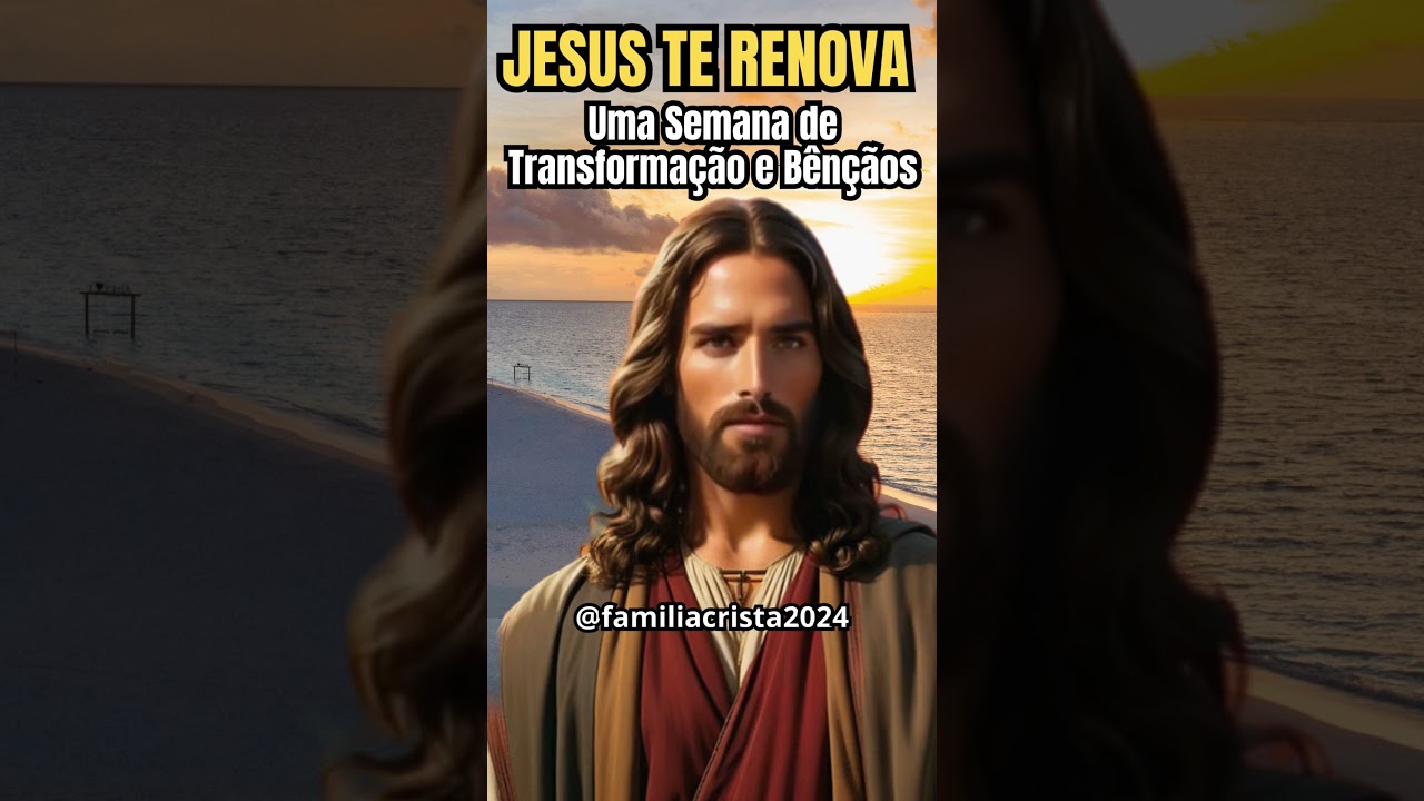 SEMANA DE DESCANSO: Transformação e Bênçãos #jesus #fé #biblia #ceu #deus