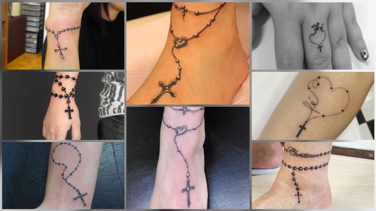 Rosary Tattoos  -  Small Tattoos