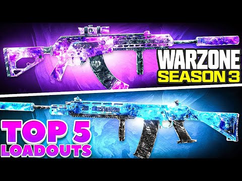 TOP 5 *META* LOADOUTS in SEASON 3! 👑 (Warzone Best Class Setups) - BO6