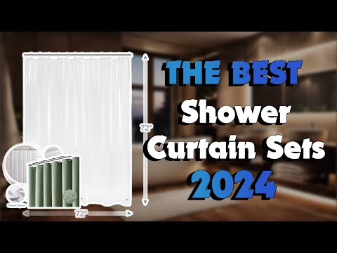 The Top 5 Best Shower Curtains in 2024 - Must Watch Before Buying!