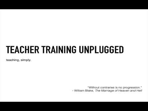 Unplugged Radio Episode 4 – this time, it’s personal – TEACHER TRAINING ...