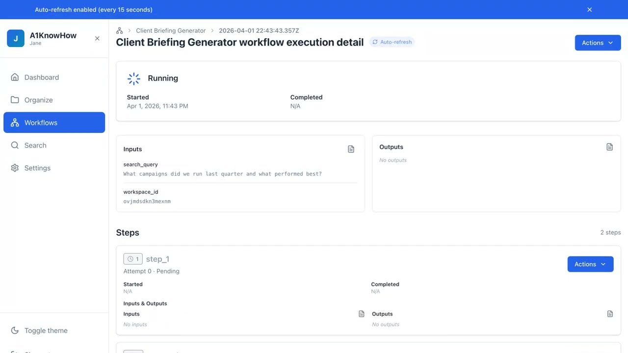 AI Knowledge Base: Chat with Documents, Instant Search & Automate Step-by-Step Workflows