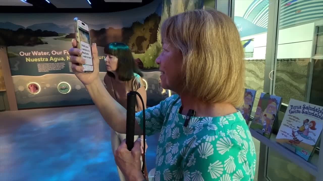 'It brings it to life': NaviLens technology improves accessibility at The Watershed