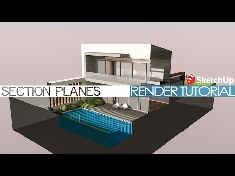 How to add section planes in sketchup and render an interior scene with IRender nXt – Sketchup World