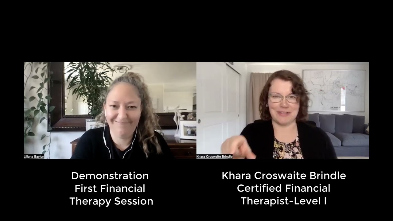 Financial Therapy First Session Demonstration