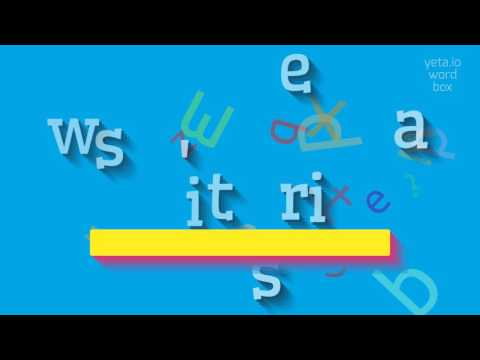 How to say "wisteria's"! (High Quality Voices)