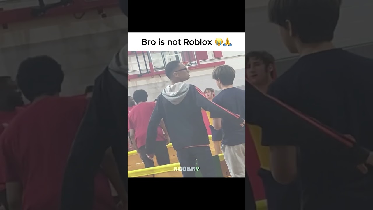 Bro is not Roblox 😭🙏