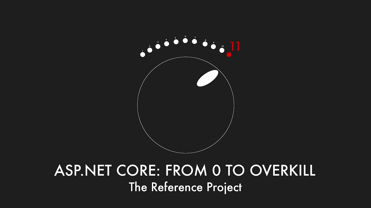 Episode 001 - The Reference Project - ASP.NET Core: From 0 to overkill
