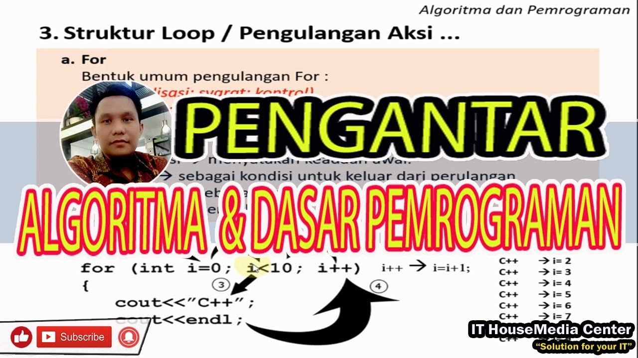 INTRODUCTION TO ALGORITHMS AND PROGRAMMING BASICS