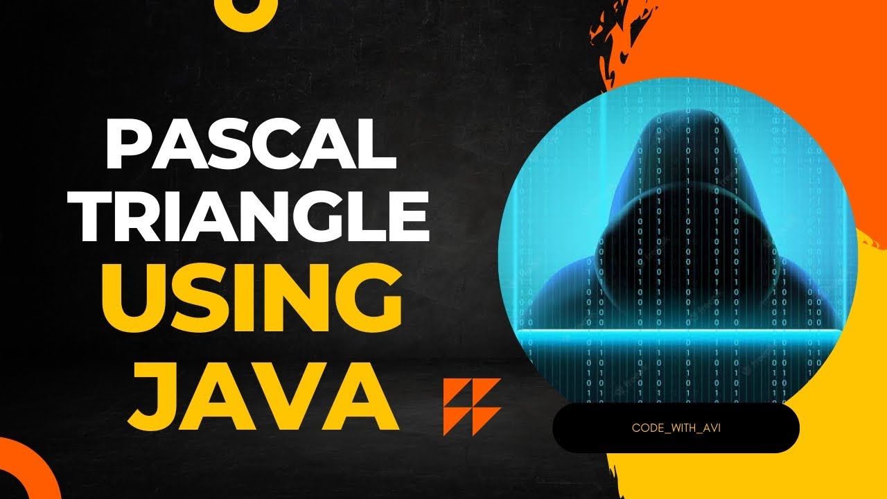 Pascal Triangle Using Java Program | Taking Input from User | Java Program