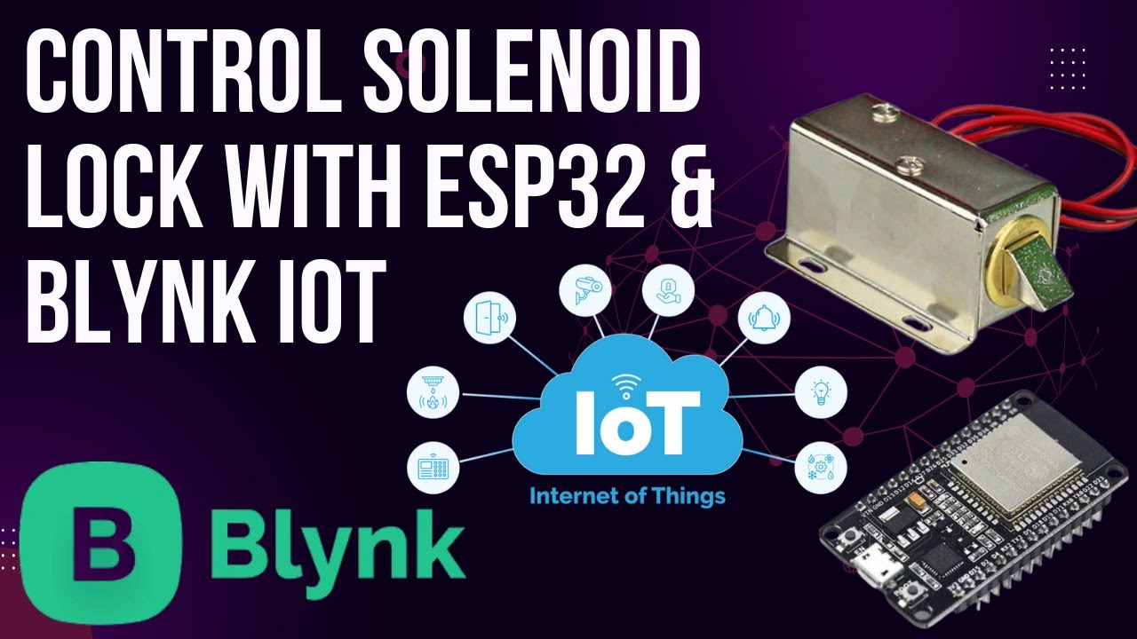 Smart Door Lock System using ESP32, Solenoid Lock & Blynk IoT | Wireless Access Control