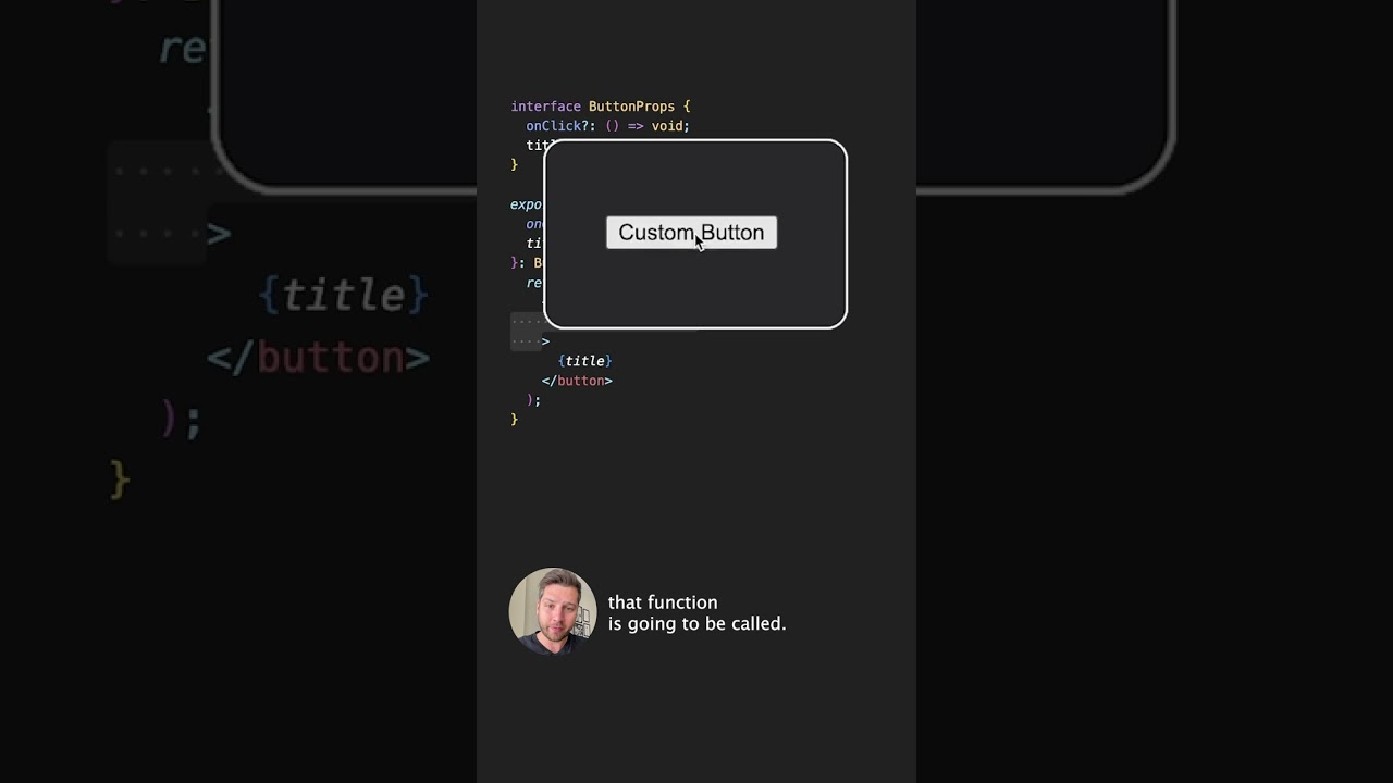 Custom Button Component in React