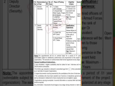 wapda jobs 2023 | Wapda Govt jobs for male 2023 | Govt jobs 2023