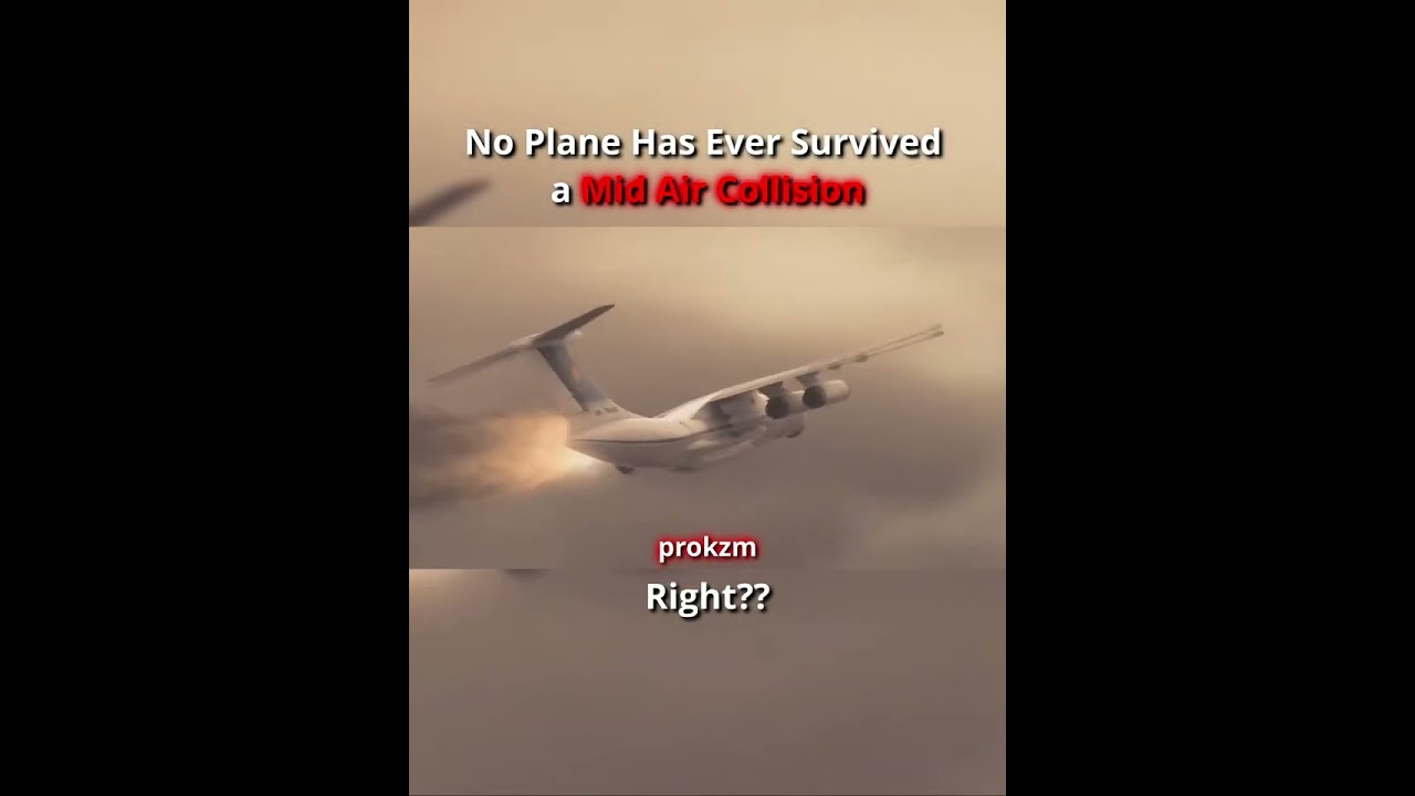 Planes That Survive a Mid Air Collision #aviation #planecrash #aircrashinvestigation