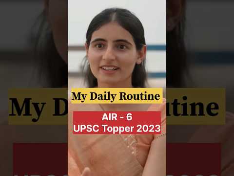 Study Routine ???? | Srishti dabas interview | Rank - 6 ????