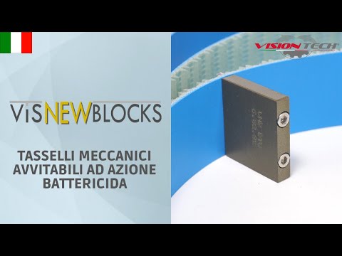 VISNWEBLOCKS (ITA) - Tasselli meccanici avvitabili ad azione battericida - Vision Tech (Tutorial)