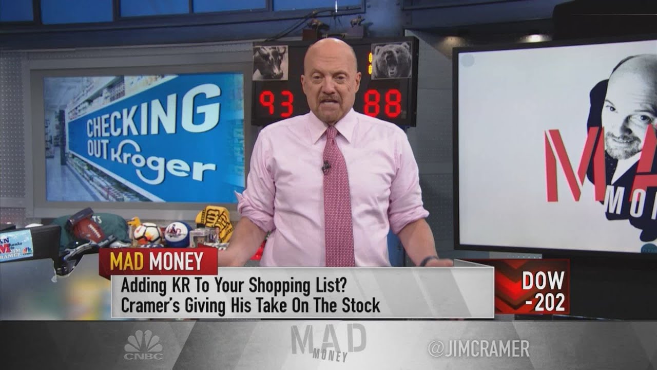 Kroger is a winning, investable safety stock that can withstand inflation, says Jim Cramer