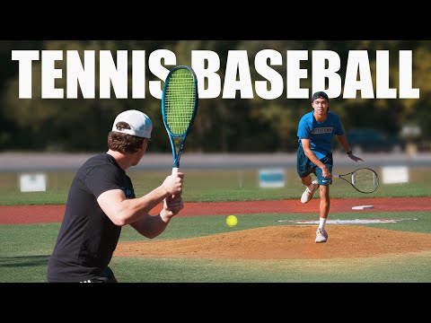 We Played a Baseball Game, But With Tennis Rackets!