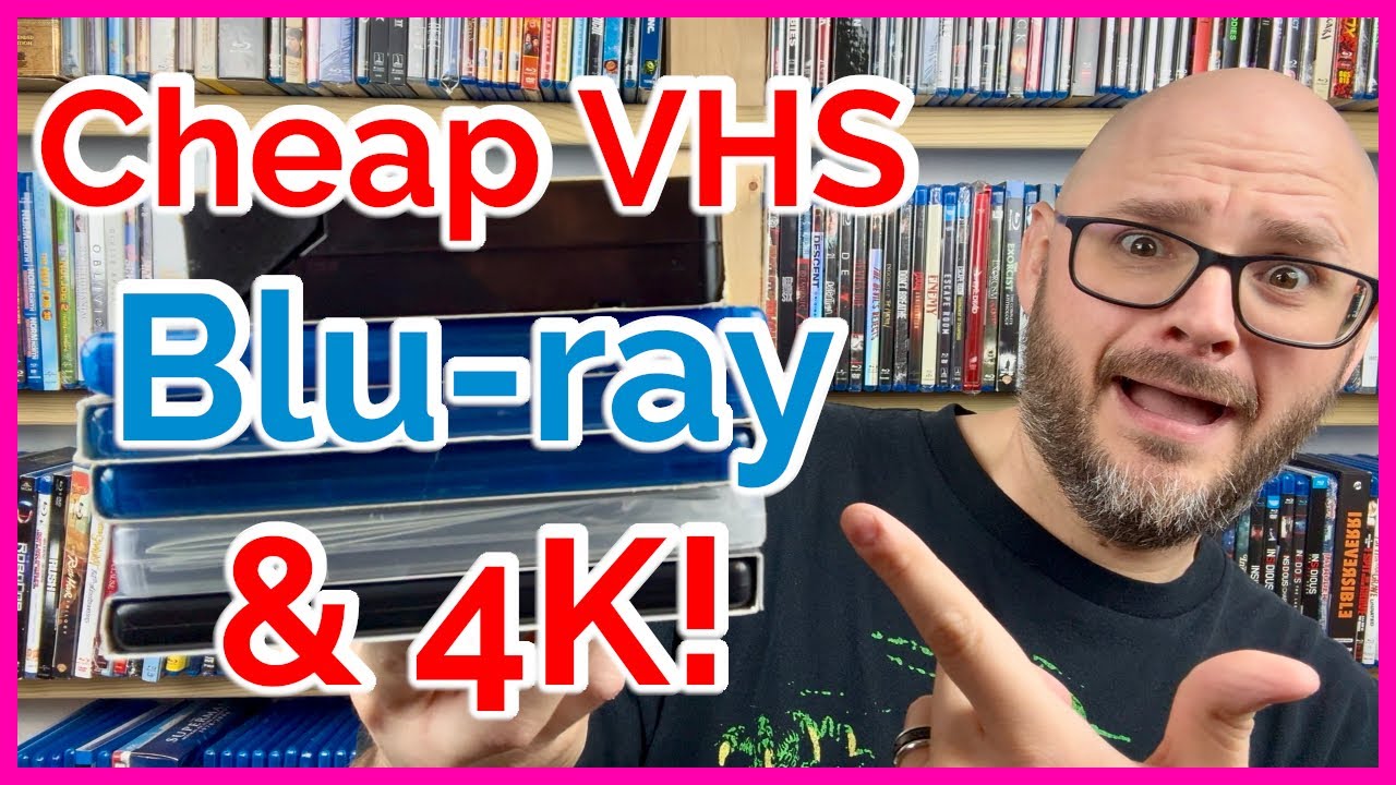 Blu-ray Haul | Scoring Cheap Blu-ray, 4K & VHS from Disc Replay (and eBay)!