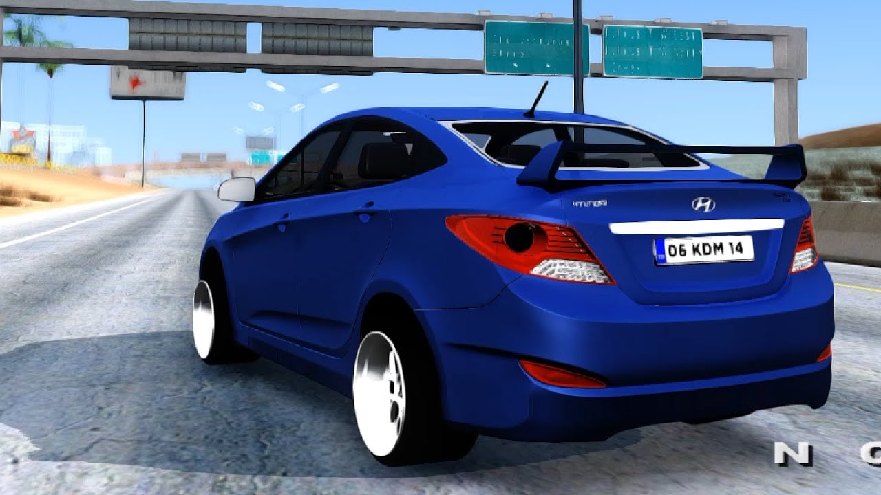 Hyundai Club Blue - GTA: SA