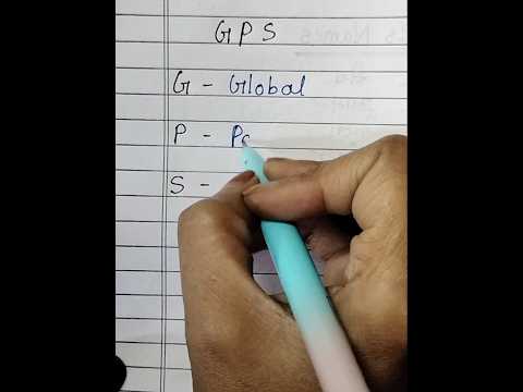 full form of GPS #gernalknowlage