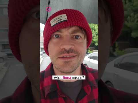 What does “finna” mean?