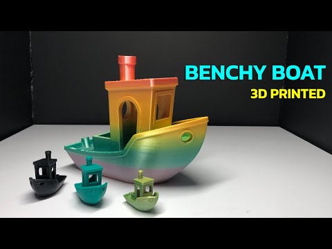 3D Printed Benchy Boat - Does It Float?