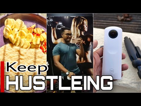 Joined Gym For A Better Physique & Ricoh Theta 360 Camera Test | Vlog #26