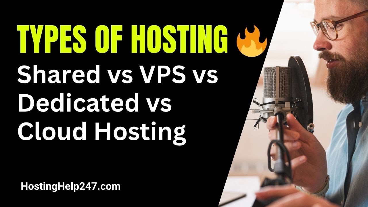Types of Web Hosting: Shared vs VPS vs Dedicated vs Cloud Hosting – Which is Best in 2025?