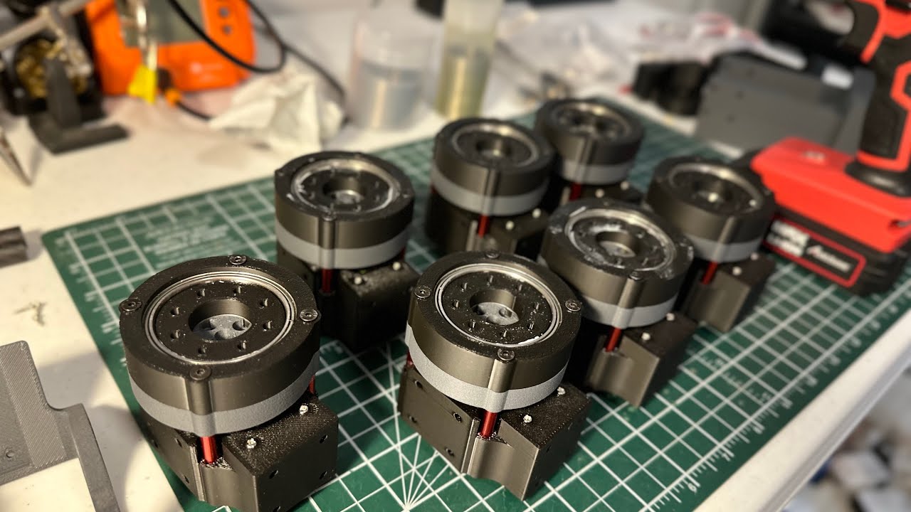 RX1 Humanoid Servo Assembly Instruction