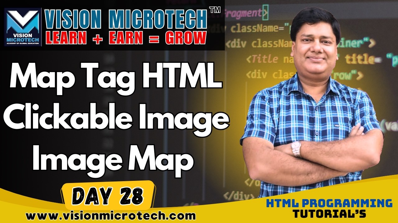Map Tag HTML | Clickable Image | Image Map