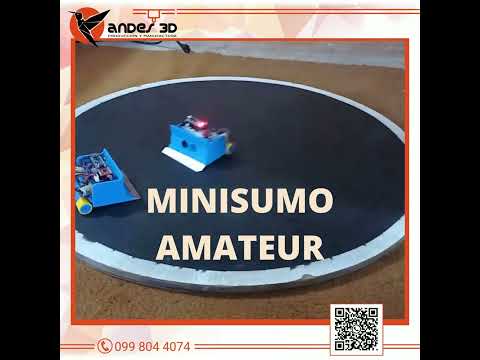 STL file AMATEUR MINI-SUMO 🤖 ・3D printing idea to download・Cults