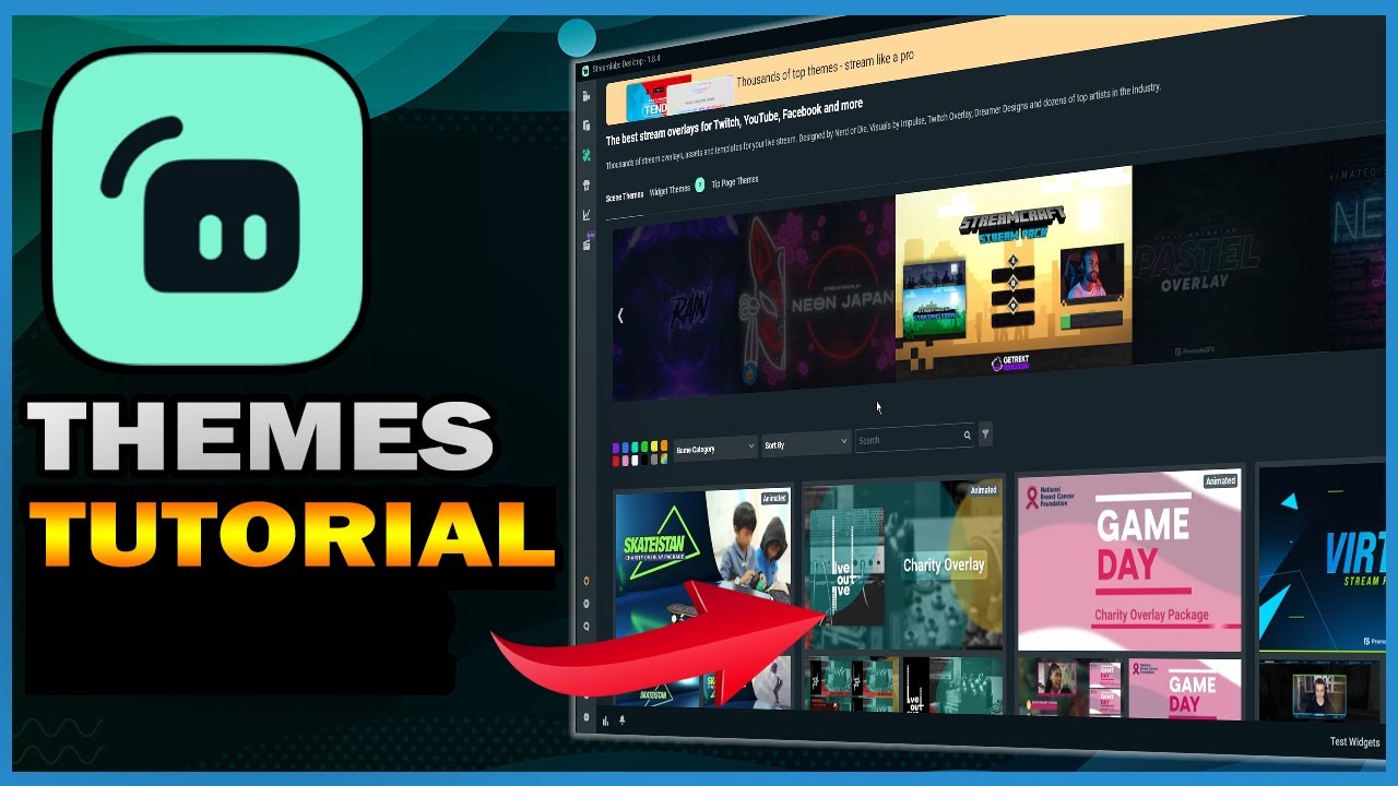 How to install & manage themes in Streamlabs (Easy Guide)