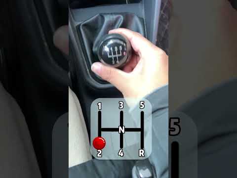 Manual car gear shifting tutorial #car #automobile #drivinglessons