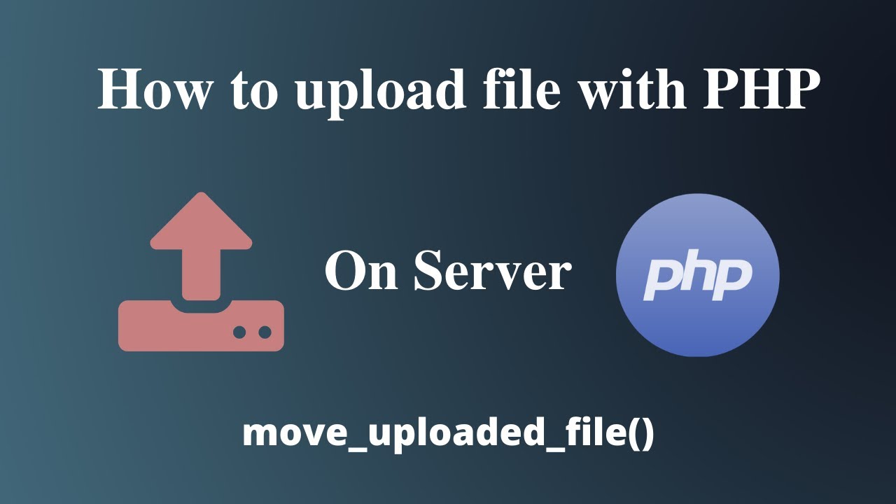 How to upload file with PHP || Easy Coding.
