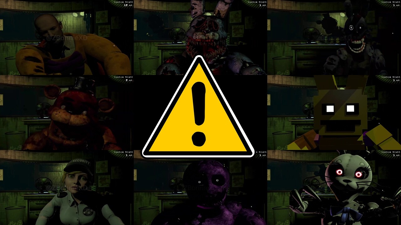 Springtrap Replaced by EVERY Animatronic! (FNaF 3 Compilation)