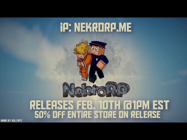 NekroRP (DarkRP) in Minecraft! Minecraft Server