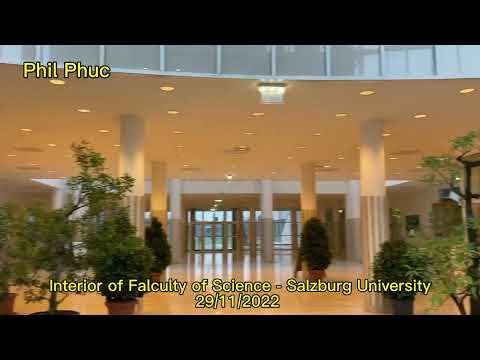 Interior of Falculty of Science - Salzburg University - 29/11/2022