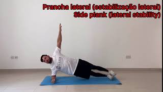 Estabilização lateral - Prancha lateral | Catálogo de Exercícios ...