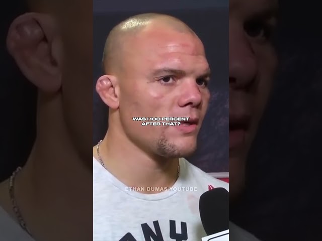 When Anthony Smith was just one head nod away from becoming the light ...