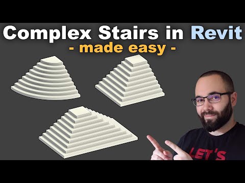 Stairs in Revit Tutorial (Two side - Three side) | Stair issue in Revit Solution!
