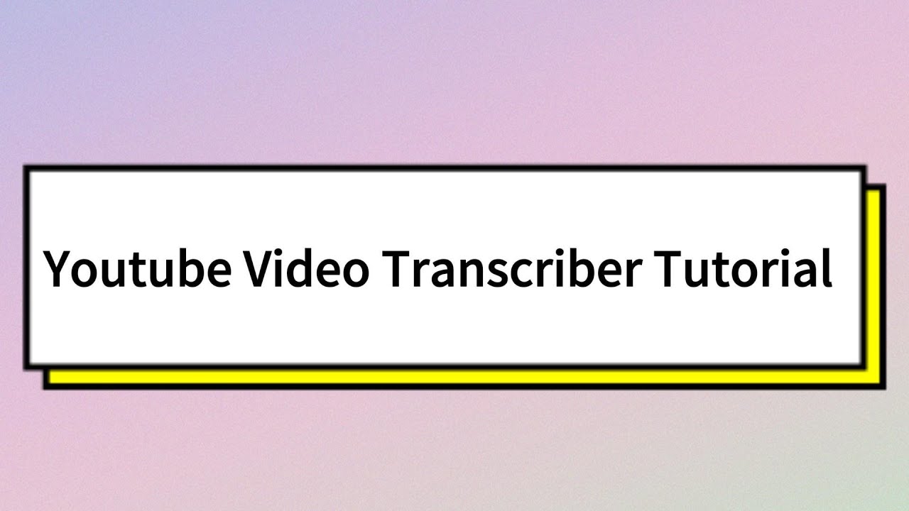 How to Use YouTube Transcript Generator | AdpexAI Step-by-Step Tutorial