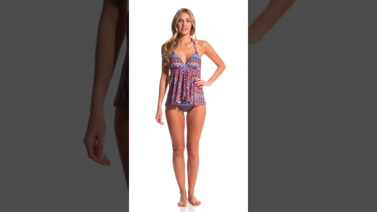 Profile Blush Saltwater Happy Full Classic Bikini Bottom | SwimOutlet.com
