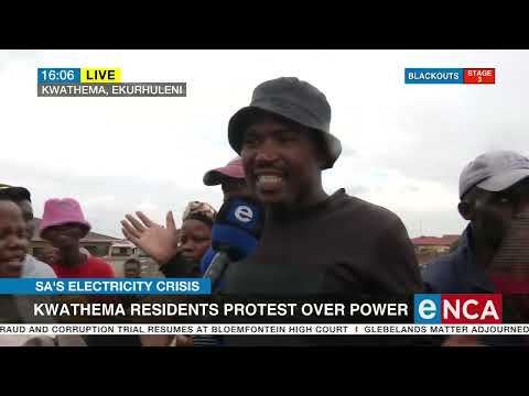 KwaThema residents protest over power