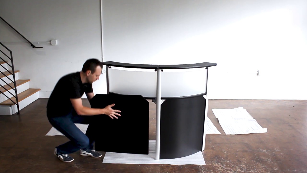 Exhibitline Reception Desk Instructional Video