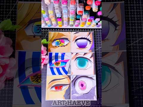 Which one is your favorite?🤔 #shorts #drawing #anime