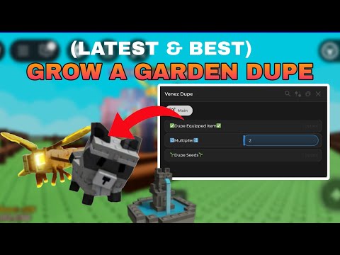 [New🦝] Grow a Garden DUPE Script | cosmetic Update! | Infinite Dragonfly🐉 & Raccon🦝 | Keyless Free
