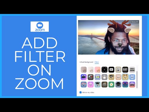 Zoom Tutorial 2021: How to Add Filters on Zoom Meeting?